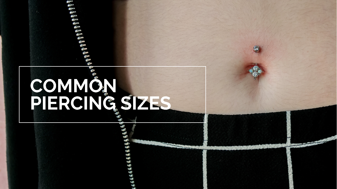 Common Piercing Sizes – BodyALTAR